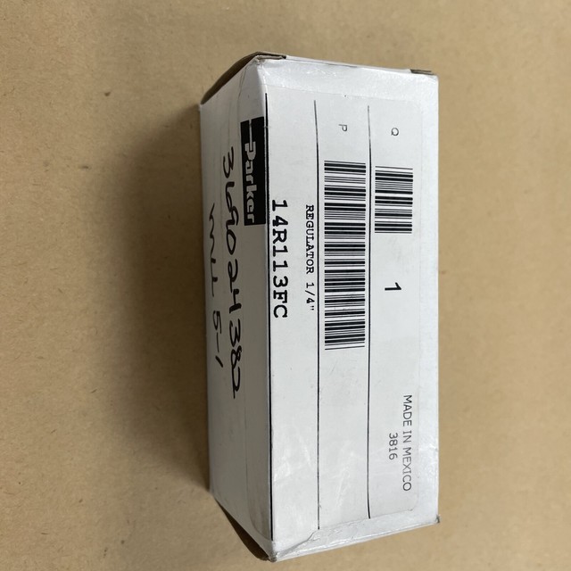 Parker 14R113FC Regulator Relieving Type 2-125 PSI Pressure Range No ...