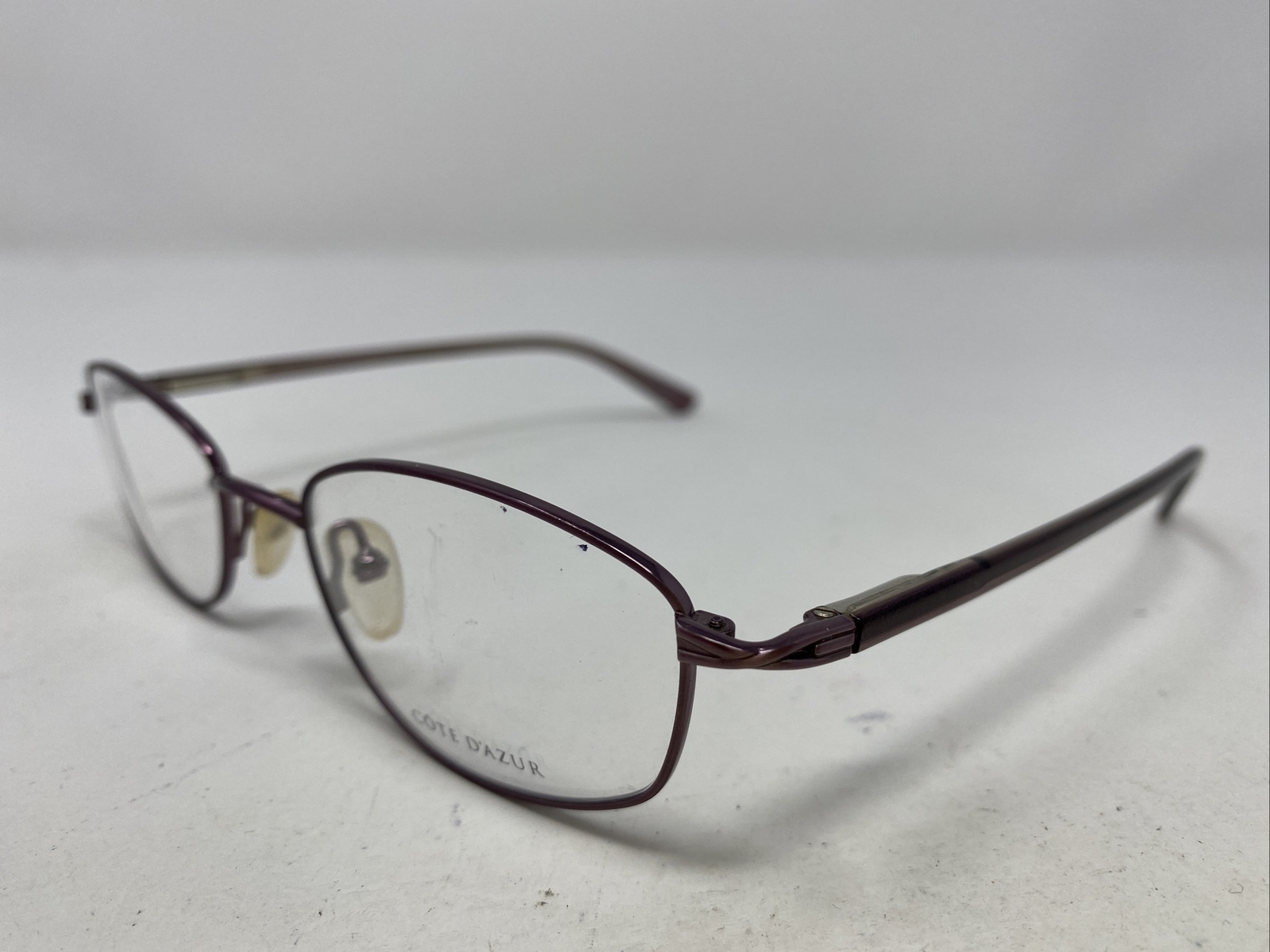 Cote D’Azur CDA202 03 51–19-135 Light Purple Full Rim Eyeglasses Frame ...