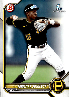2022 1st Bowman Draft Termarr Johnson BD-130 Rookie Pirates - Free ...