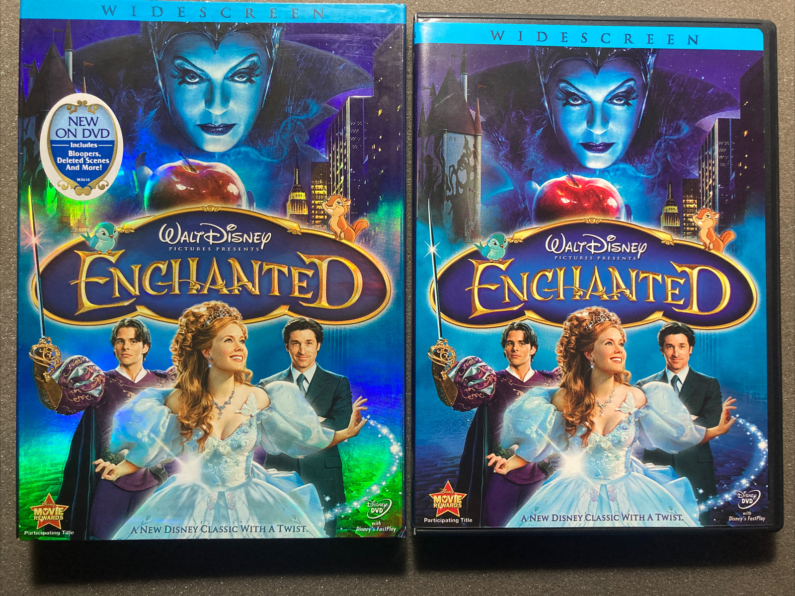 Enchanted - Widescreen Edition (DVD) : Walt Disney Video CD ...