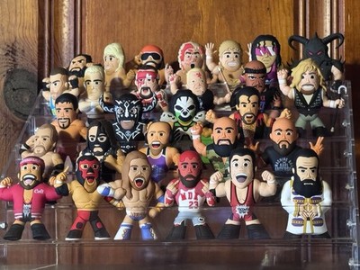 AEW / PWT Micro Brawlers Vinyl Wrestling Action Figures | eBay