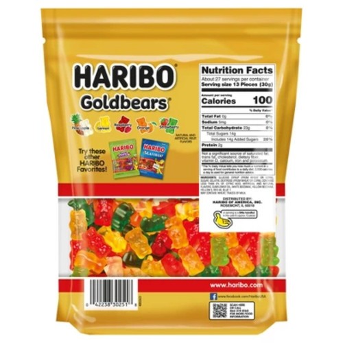 Haribo Goldbears Party Size Gummy Candy - 28.8oz | eBay