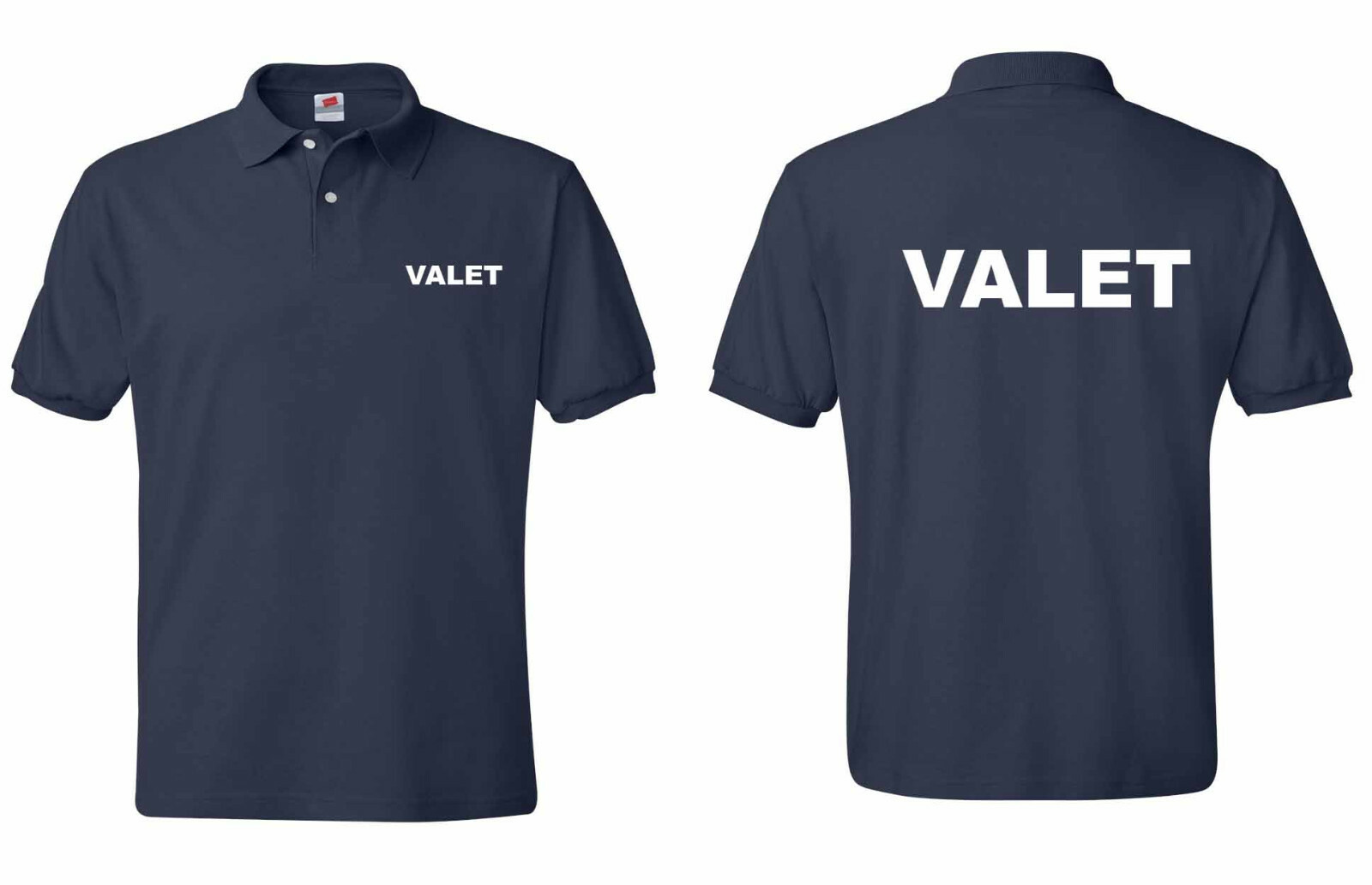 Valet Logo Tee Event Security Parking Service guy Polo Shirt S-5XL | eBay