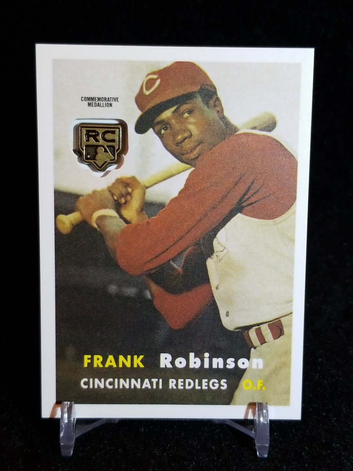 2020 Topps Series 1 FRANK ROBINSON ROOKIE CARD RETROSPECTIVE MEDALLION ...