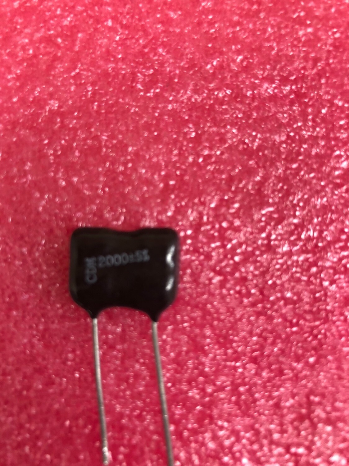 CDM 2000 pF 500 Vdc capacitor mica CDM 5% Leads clipped to 12mm | eBay