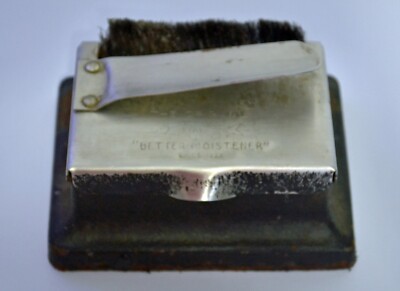 THE ORIGINAL PIKE BETTER MOISTENER SINCE 1927 VINTAGE DESKTOP STAMPS ...