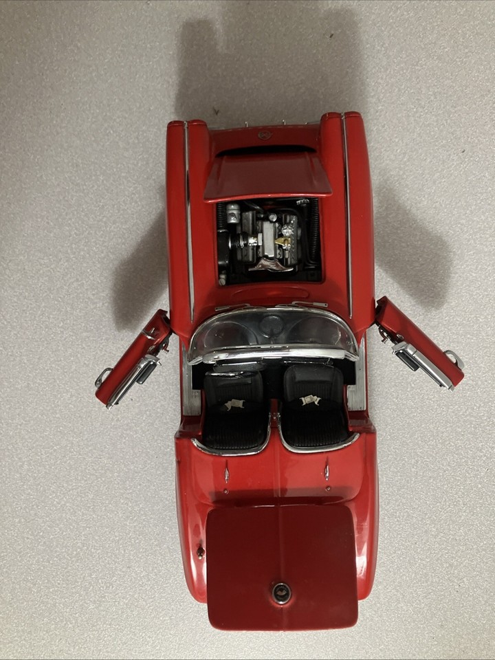 1962 Corvette Convertible Red Sunny Side Models 1:24 Danbury | eBay