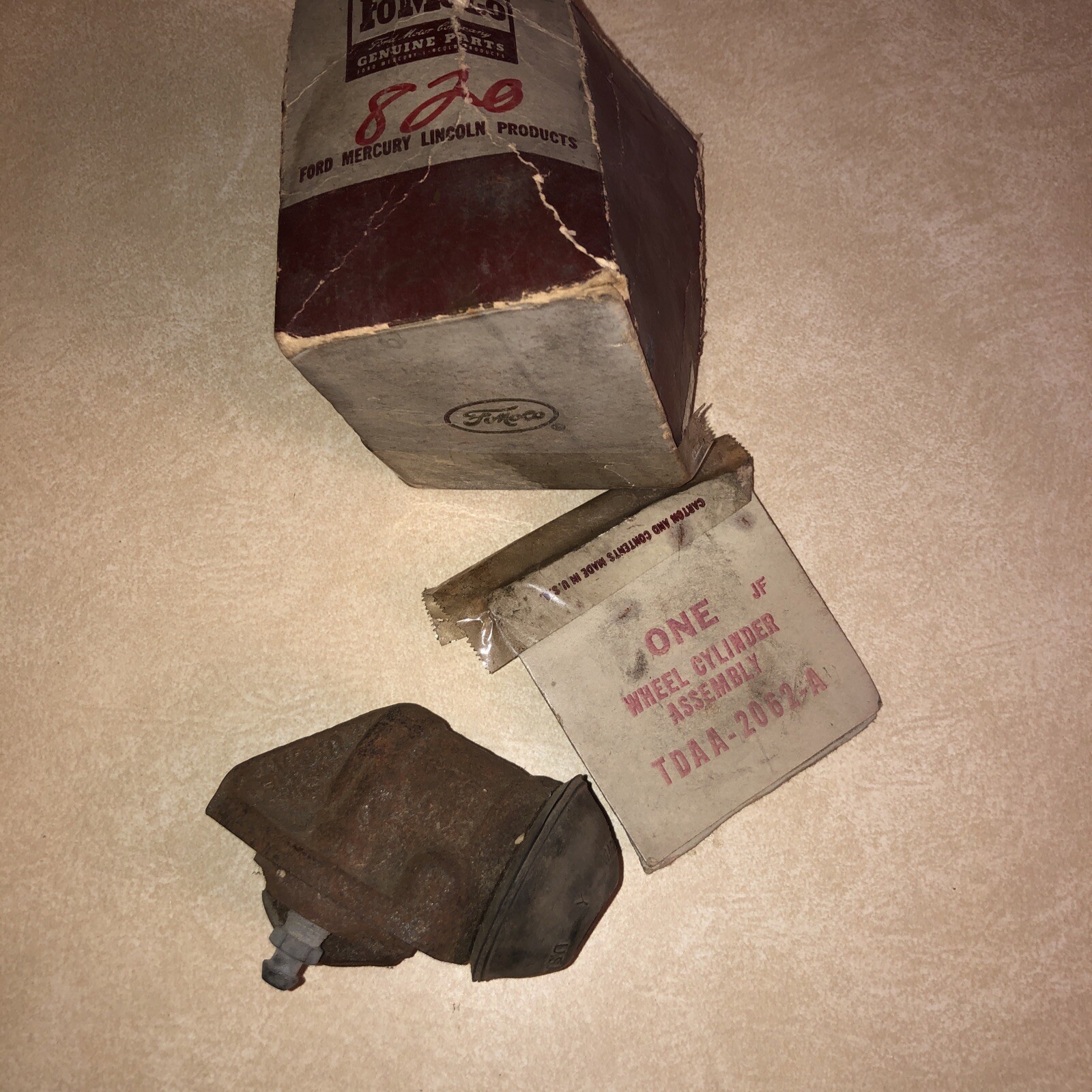 NOS OEM Ford 1948- 1956 Truck Wheel brake cylinder assembly FoMoCo ...