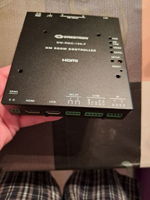 Crestron DM-RMC-100-F Digital Media Fiber Receiver & Room Controller | eBay