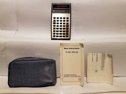 Texas Instrument TI-30 Calculator | eBay