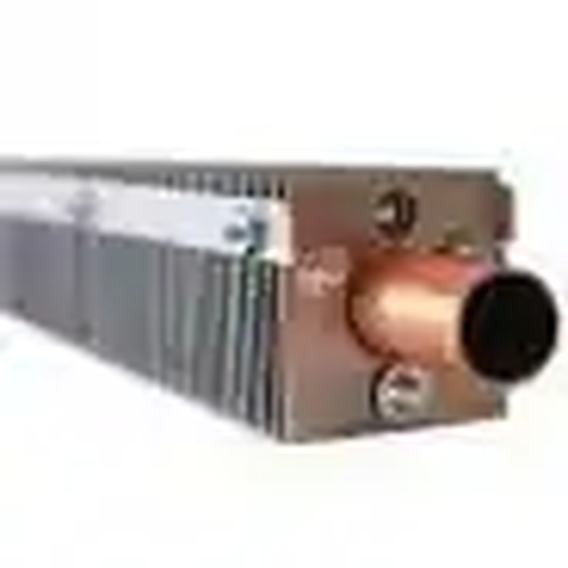 Fin Clamp Baseboard Element For 1 In. Copper Baseboard Piping 1 Ft ...