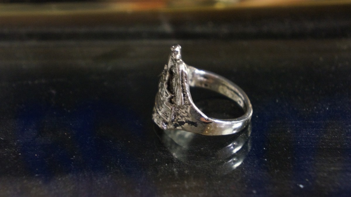 BIKER BASE METAL EAGLE ON ROCK RING | eBay BIKER BASE METAL EAGLE ON ROCK RING | eBay