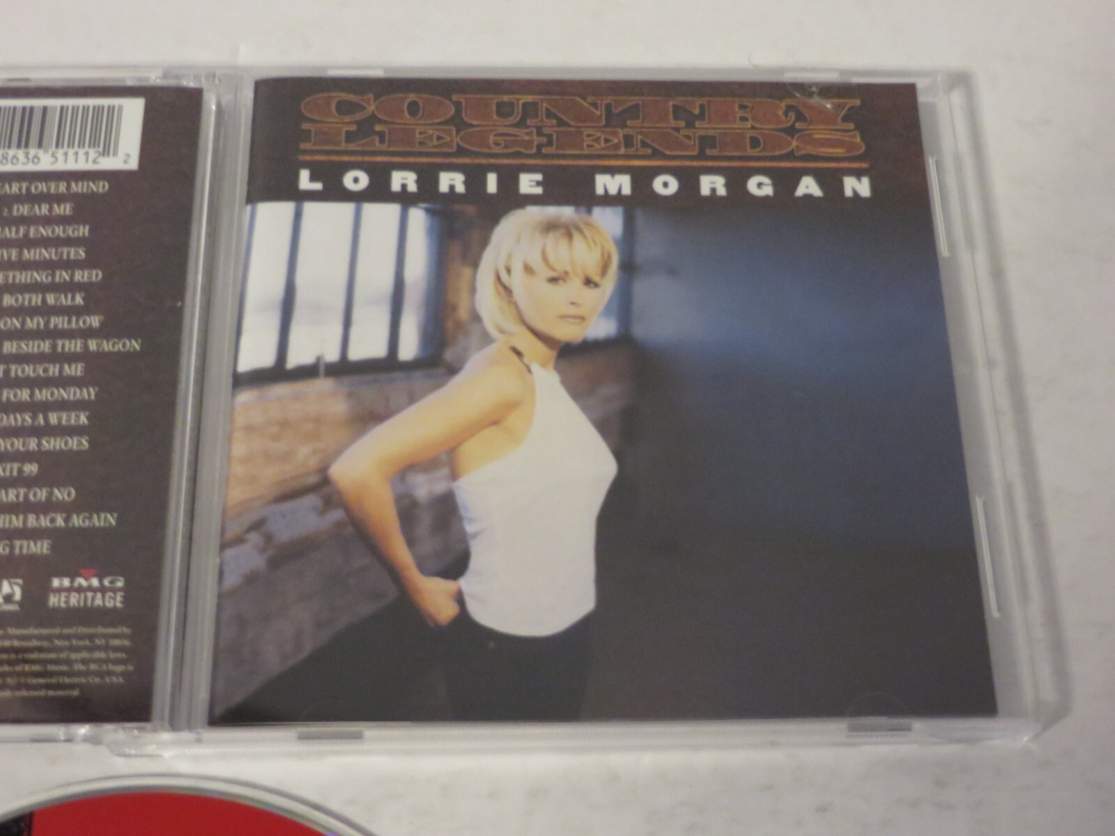 RCA Country Legends by Lorrie Morgan (CD, Apr-2002, BMG Heritage) for ...