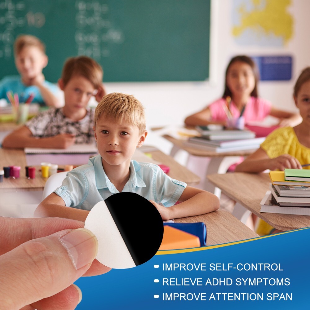 Hyperactivity Treatment 8pcs Patch Paediatric ADHD Kids Sticker Focus ...