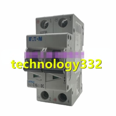 1PC NEW ETN Eaton DC Circuit breaker 16A2P FAZ-C16/2-DC #YT | eBay