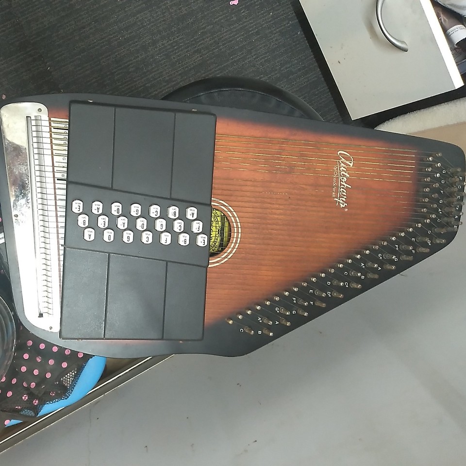 Vtg. Oscar Schmidt ~ Model OS 21C Autoharp 21 Chord 36 String Instrument | eBay