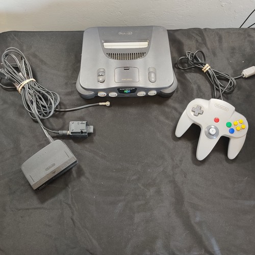 N64C - Nintendo 64 N64 Console w/ 1 Controller & All Cables #34 ...