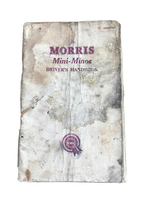 Morris Mini-Minor Drivers Handbook | eBay UK