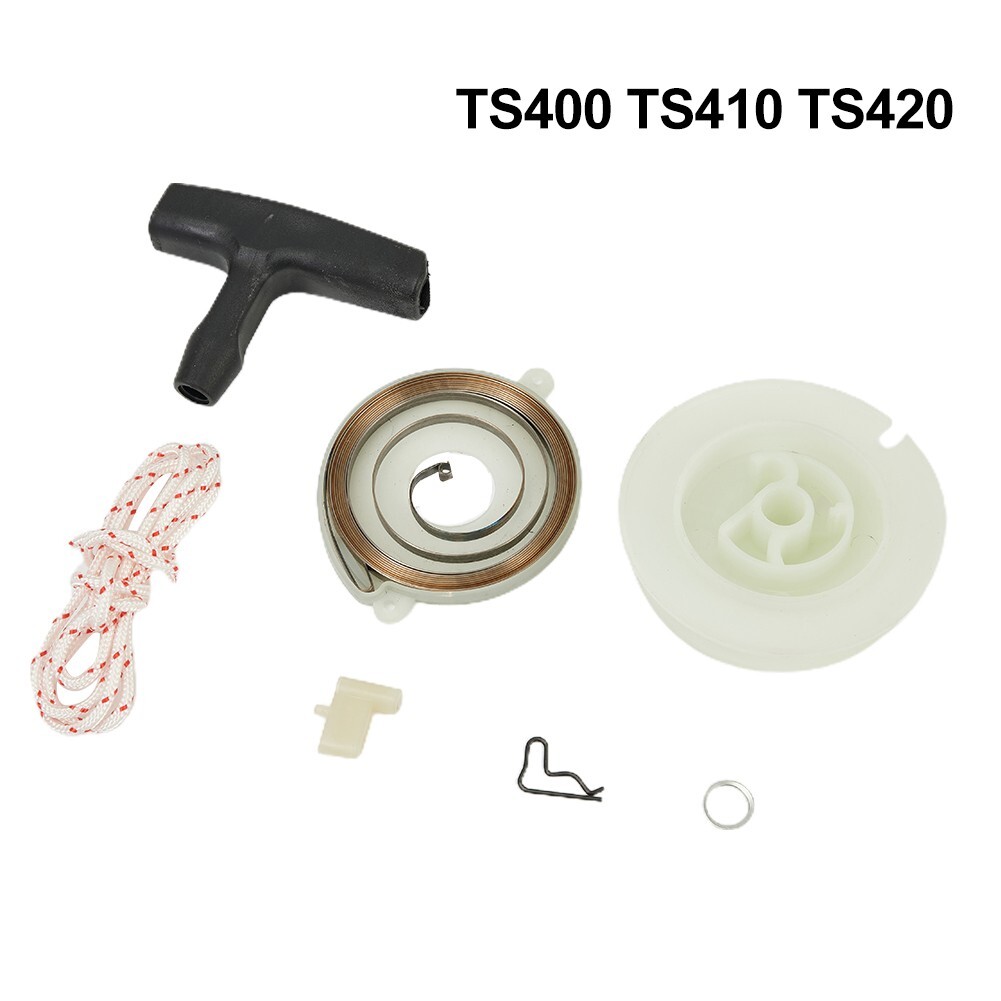 Recoil Starter Set with Handle Rope for Steele Cutting Saw TS400 TS410 ...