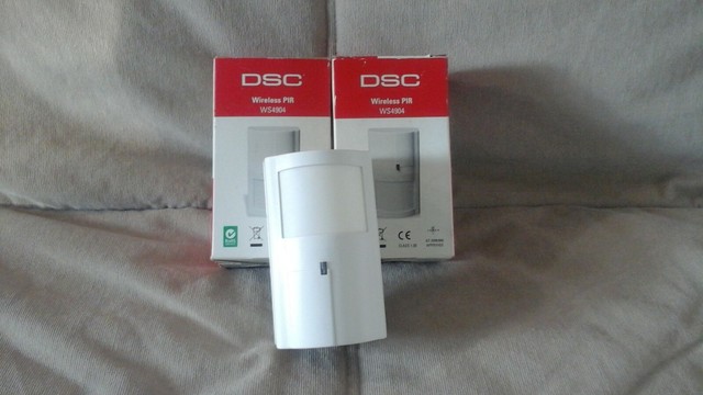 6 X DSC Ws4904p Security Wireless PIR Motion Alarm Sensors 60 Lbs Pet ...