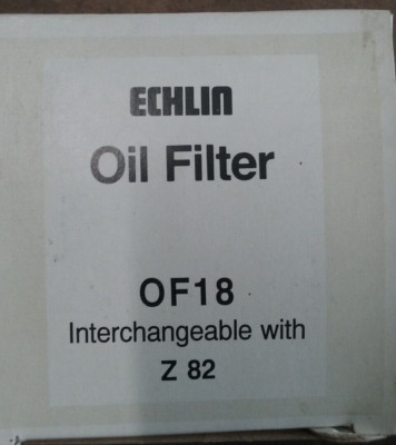 WZ82 - ECHLIN OF18 (Z82) - Oil Filter | eBay Australia