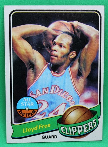 1979-80 Topps #40 Lloyd Free San Diego Clippers | eBay