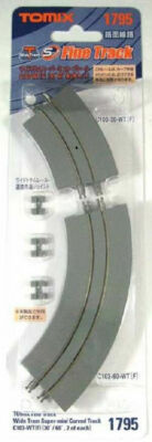 Tomix 1795 Wide Tram Super Mini Curved Track C103 2 pcs N Scale | eBay
