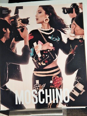 MOSCHINO FINE FASHIONS ORIGINAL 2017 ADVERTISEMENT | eBay