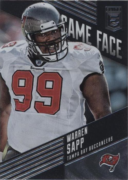 2016 Donruss Elite - Game Face Warren Sapp #GF-WS for sale online | eBay