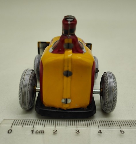 MS512 wind up tinplate tin plated toy car tractor bulldozer antique ...