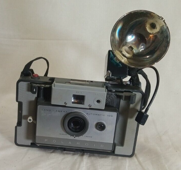 Polaroid Electric Eye Land Camera Model J66 With Original Polaroid ...