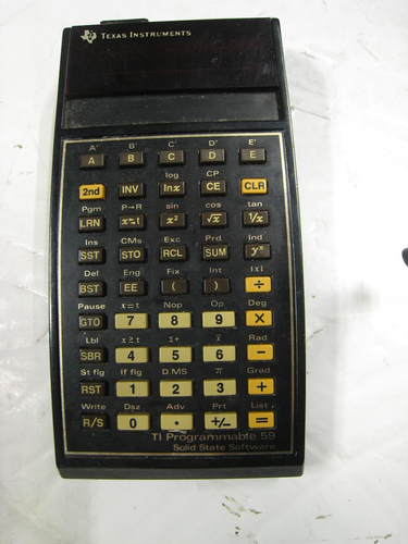 Texas Instruments TI Programable 59 Made in USA! | eBay