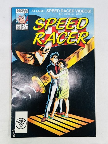Speed Racer Comic Book #26 NOW Comics 1989 Mach V | eBay