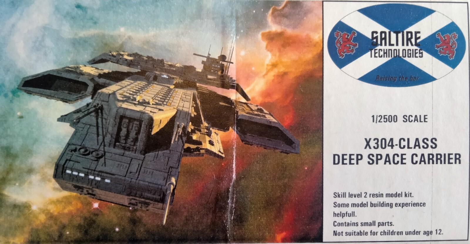Saltire 1:2500 Stargate: X304 Deep Space Carrier Resin Model Kit ...