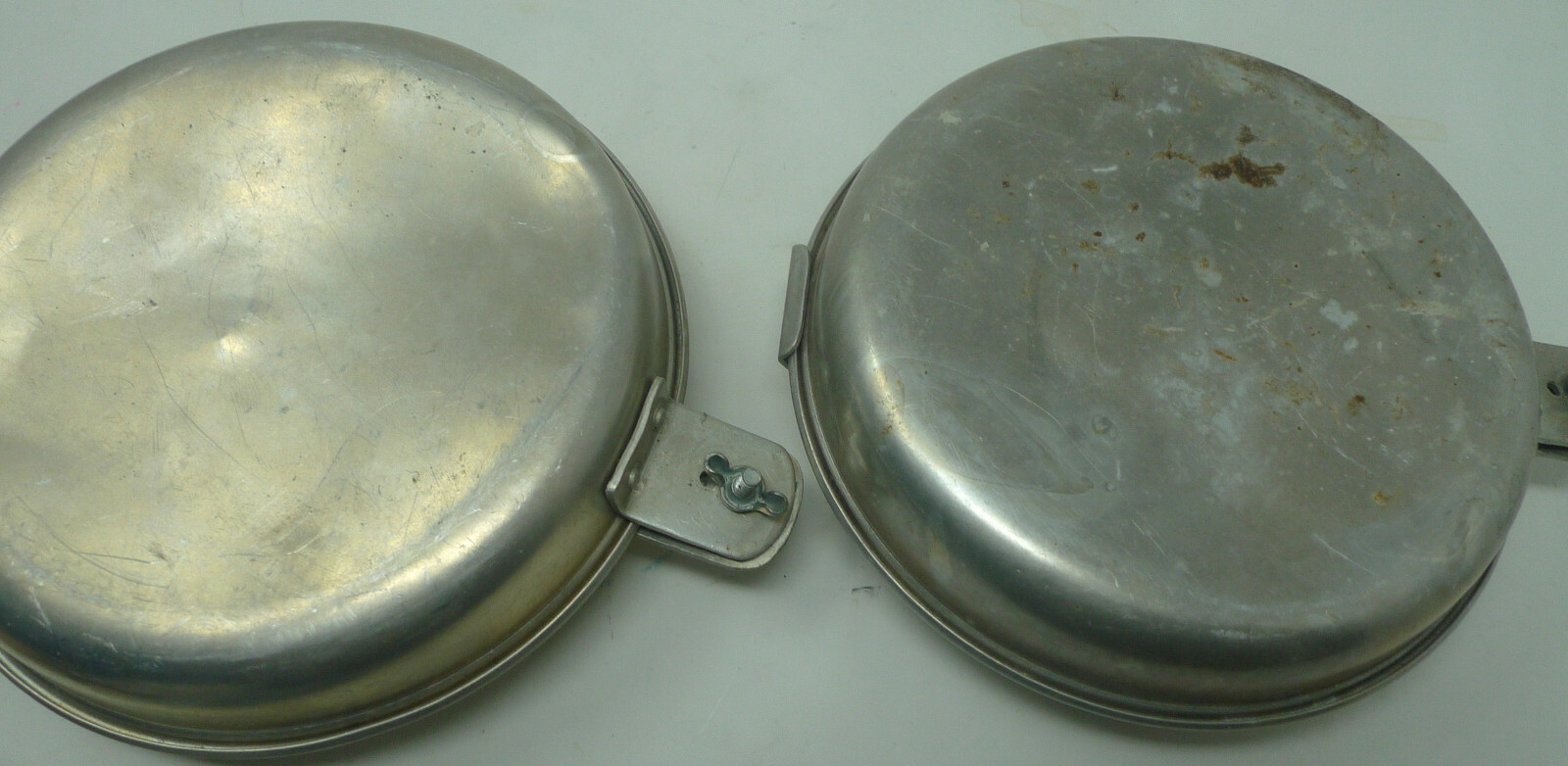 Vtg Lot Boy Scouts Tin Mess Kit Cook Set Camping Outdoor Pot Pan Handle ...