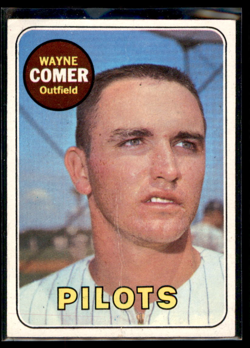 1969 Topps Wayne Comer RC #346 Seattle Pilots | eBay