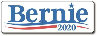 BERNIE SANDERS FOR PRESIDENT 2020 CAMPAIGN BUMPER STICKER DEMOCRAT | eBay