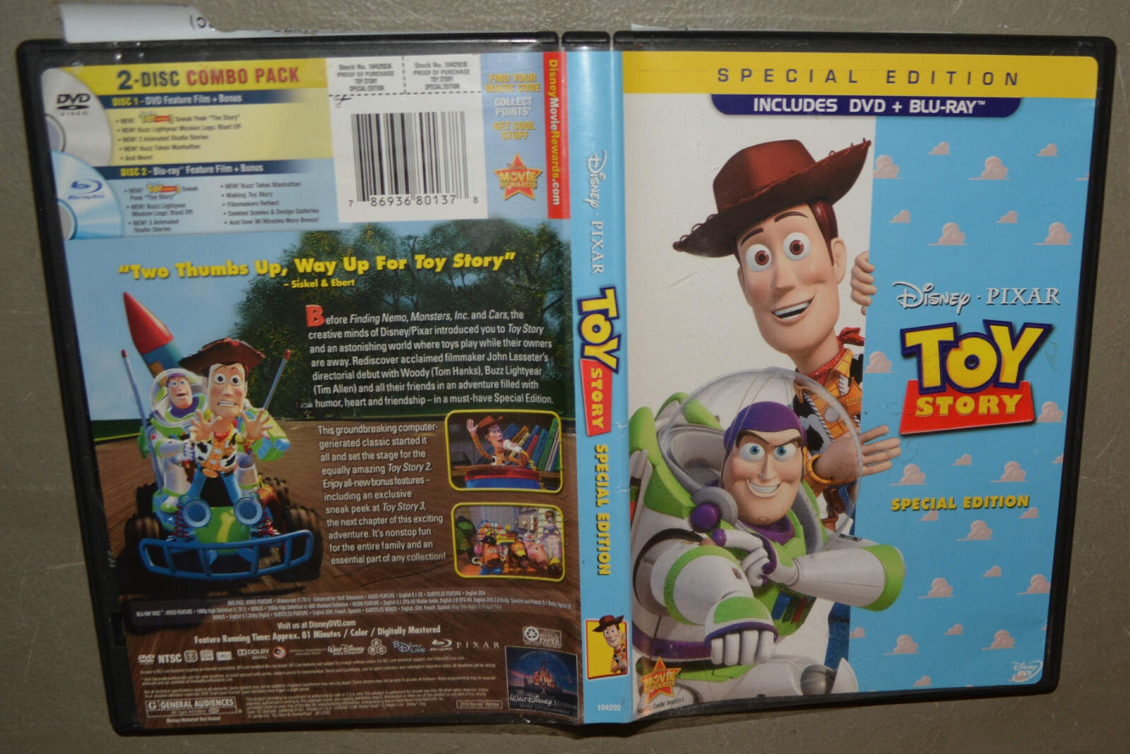 DVD / Blu-ray - Toy Story - Special Edition 786936801378 | eBay