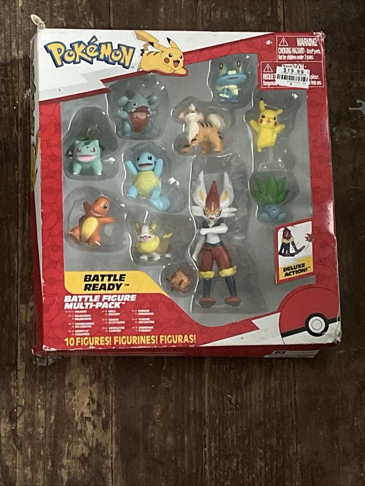 Pokemon Battle Figure Multi Pack 10 Figures Pikachu Action Figures Set ...