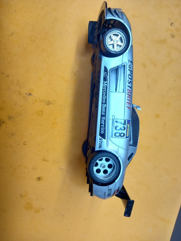 MERCEDES SLS GT3 1/32nd SCALEAUTO SLOT CAR....WOODEN TRACK RACER ...