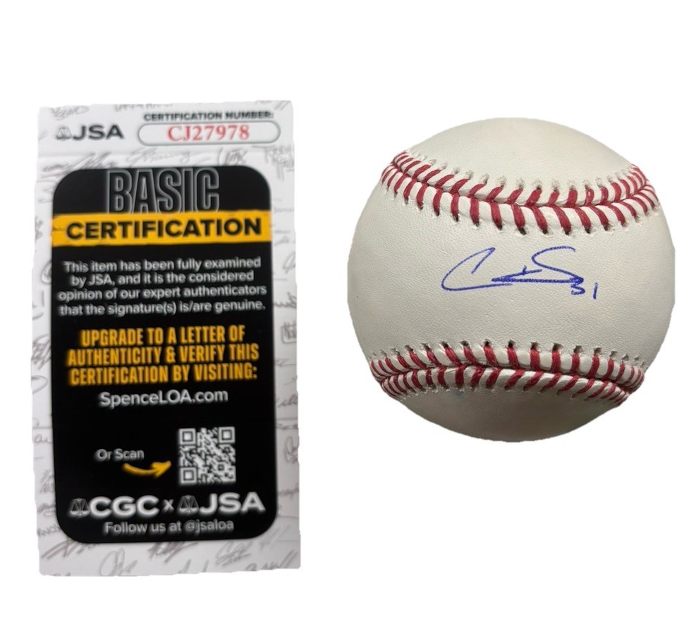 Cam Schlittler SIGNED BASEBALL ROMLB OFFICIAL AUTOGRAPH YANKEES *JSA ...