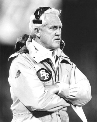 1981 San Francisco 49ers BILL WALSH Glossy 8x10 Photo Print Football ...