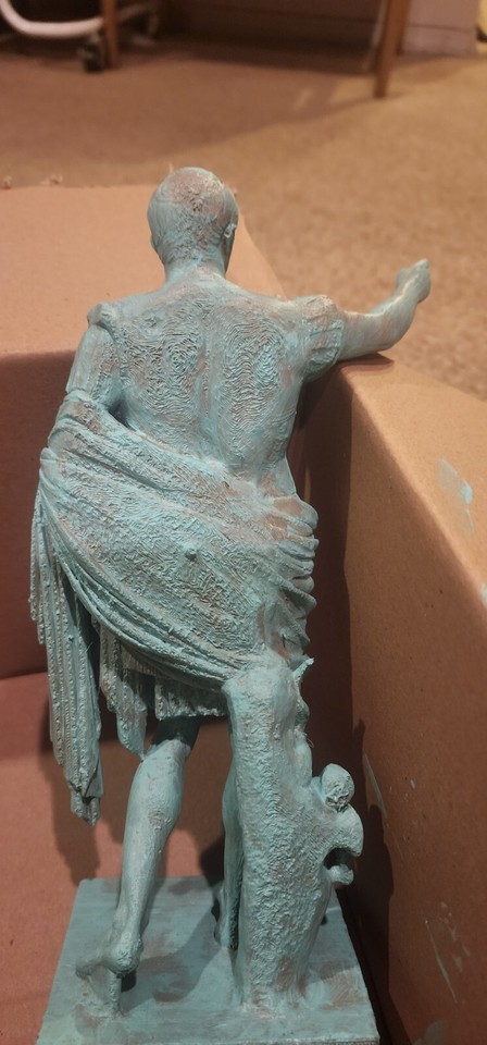Augustus Octavian Roman Emperor Prima Porta Rome 10" Tall Statue | eBay