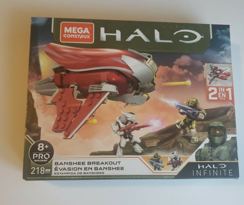 HALO MEGA CONSTRUX HALO INFINITE BANSHEE BREAKOUT! BANISHED BANSHEE ...