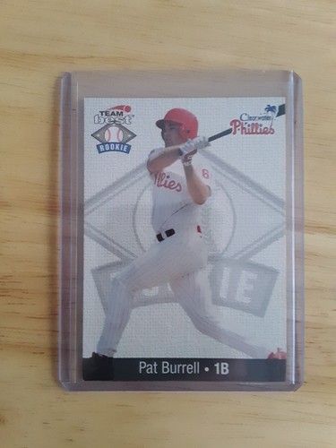 Pat Burrell 1999 Team Best *RC* #81 Rookie Card Philadelphia Phillies ...