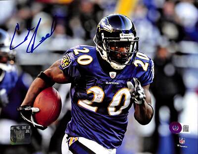 Ed Reed Autographed/Signed Baltimore Ravens 8x10 Photo Beckett 42534 | eBay