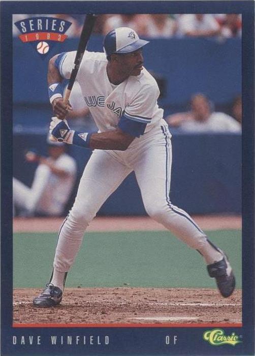 1993 Classic Update Blue Travel Edition - Dave Winfield #T98 for sale ...