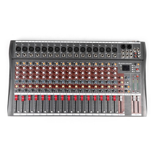 16 Channel Studio Audio Mixer Bluetooth USB Digital Sound Mixing ...