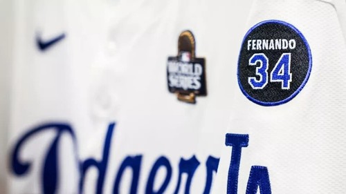 Fernando Valenzuela Memorial Jersey Patch - Los Angeles Dodgers 2.25 ...