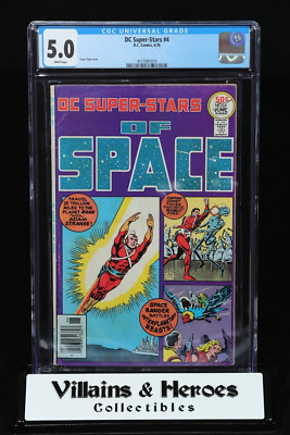 DC Super-Stars #4 ~ CGC 5.0 ~ Adam Strange story ~ D.C. Comics (1976 ...